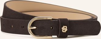 HUGO BOSS Lederg&uuml;rtel Scarlet braun