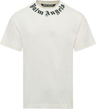 Palm Angels T-shirt en coton avec logo Palm Angels