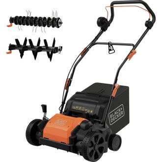 Black+Decker Elektro Vertikutierer fahrbar Arbeitsbreite 30 cm