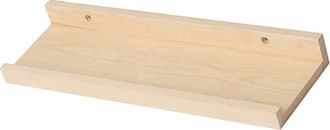 Valiclud Multi funktionales Wandregal aus Hochwertigem Holz Schwebendes Wandboard mit Großer Tragkraft und Baffeldesign Vielseitiges Dekoregal für Bad Küche Wo