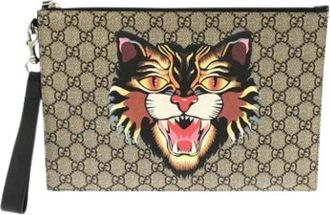 Gucci unisex, Pre-owned, Beige, Taille: ONE Size Pochette Vintage Pre-owned