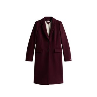 Tommy Hilfiger Manteau droit avec cachemire