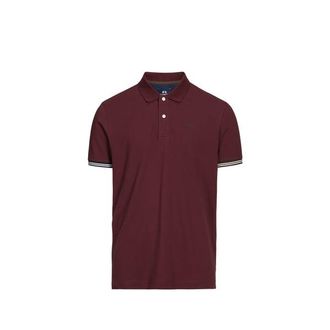 La Martina Polo droit en coton m&eacute;lang&eacute;