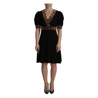 Dolce & Gabbana Femme, Robes, Noir, Taille: 34 FR Short Robes