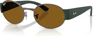 Ray-Ban Rb3770 Sonnenbrillen Sandgrün Fassung Braun Glas 54-20