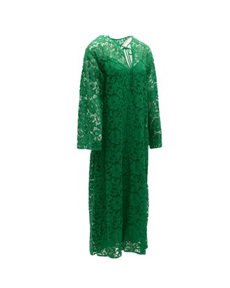 Valentino Garavani Lace Dress - Green