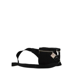 Saint Laurent Sac Banane en Toile Pre-owned - Homme - Pre-owned - Noir - Taille: ONE Size