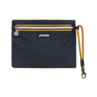 K-Way unisex, Accessoires, Bleu, Taille: ONE Size Porte-cartes et portefeuille pochette Nimes &eacute;l&eacute;gant