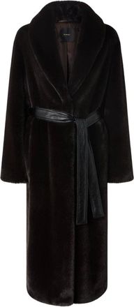 Pinko Pinko, Damen, Mäntel, Braun, XSGröße