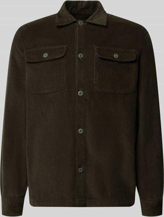 Jack & Jones Regular Fit Hemdjacke aus Cord Modell REGENT