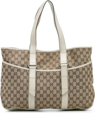 Gucci Shopper - GG Canvas Tote - Gr. unisize - in Braun - f&uuml;r Damen