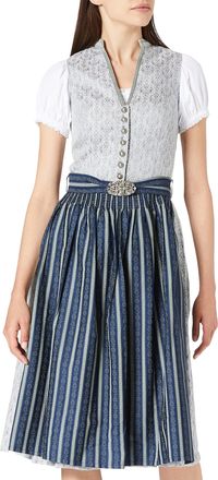 Stockerpoint Damen Dirndl Leonie I Größe 32-48 I Bequemes Trachtenkleid mit Schürze & liebevollen Details I Bequem & pflegeleicht I Perfekt für Trachten & Festlich