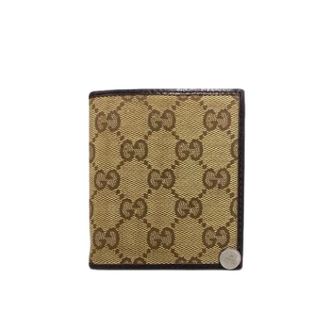Gucci Porte-cartes Pre-owned - Femme - Pre-owned - Beige - Taille: ONE Size