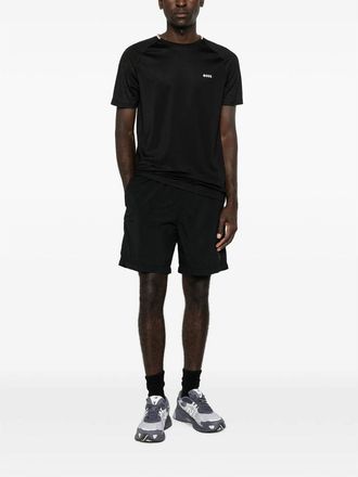 HUGO BOSS Cotton Jersey T-Shirt - Black