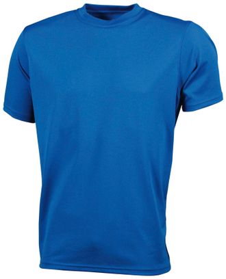 James & Nicholson Herren Langarmshirt Funktions T-Shirt Active blau (royal) X-Large