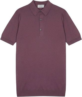 John Smedley Herren Pullover mit Polokragen ADRIAN