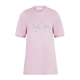 Nina Ricci Merci Nina T-Shirt - Light Lille - - Tops - Damen - Lila - S
