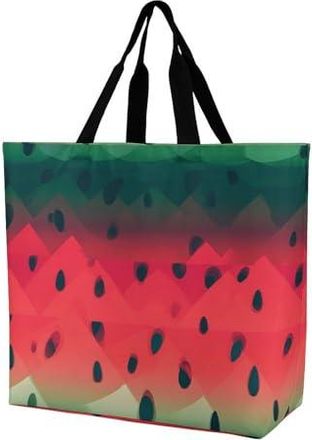 Generic Past&egrave;que D&eacute;grad&eacute;e Sac A Main Femme R&eacute;utilisable Tote Bag Imperm&eacute;able Sac Cabas Pour Plage Gym Shopping