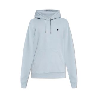 Ami Homme, Sweatshirts et sweats &agrave; capuche, Bleu, Taille: XL Ami De Coeur Sweat &agrave; capuche
