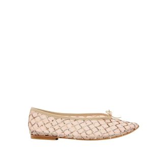 Repetto Beige Bow Ballet Flats - - Shoes - Damen - Beige - 37 EU