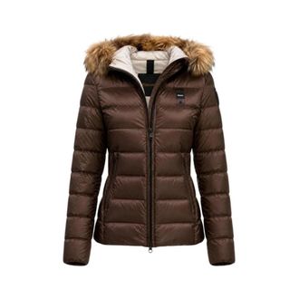 Blauer Kurze Daunenjacke Arcadia - - Jackets - Damen - Braun - L