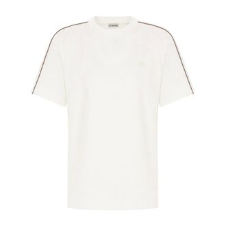 Burberry Homme, Tops, Blanc, Taille: XL T-shirt