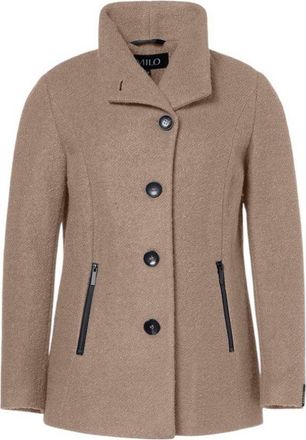 Milo Winterjacke Mantel (Stehkragen) Nala taupebraun Damen