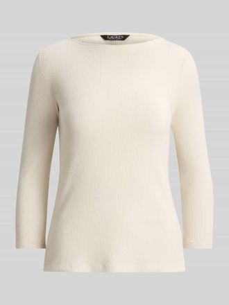 Lauren Ralph Lauren Strickshirt mit 3/4 Arm aus Baumwoll-Mix