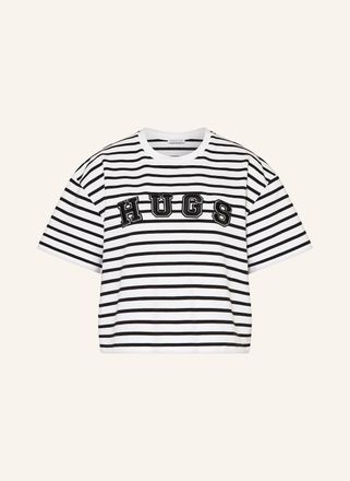 Mrs & Hugs Mrs & Hugs Cropped-Shirt schwarz