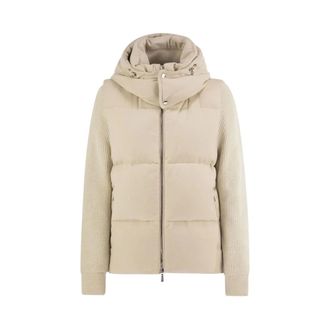 Moorer Doudoune Ghiara-LS9 - Femme - Vestes - Beige - Taille: 38 FR