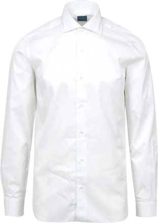 Barba Popeline Hemd - - Shirts - Herren - Wei&szlig; - 3XL