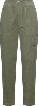 Camel Active Damen Cargo-Hose aus Reiner Baumwolle Graugr&uuml;n, womenswear-28/30