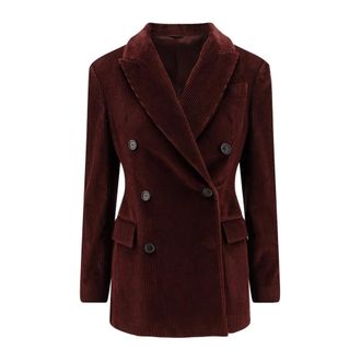 Brunello Cucinelli Damen, Jacken, Lila, XSGr&ouml;&szlig;e