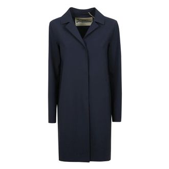 Herno Femme, Manteaux, Bleu, Taille: 44 FR Manteau en jersey