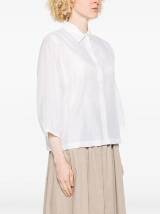 PESERICO Womens Embellished Blouse Ss26 W