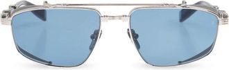 Balmain Sonnenbrille Brigade V - - Accessories - Herren - Grau - ONE SIZE