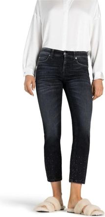 Cambio Slim Fit Jeans - - Jeans - Damen - Schwarzk - XL