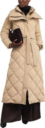 Mackage Femme, Manteaux, Beige, Taille: 44 FR Laurella Manteau l&eacute;ger ceintur&eacute; 2-en-1 en duvet