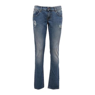 Pinko Zerst&ouml;rte Denim-Celebration-Hose - - Jeans - Damen - Blau - W29