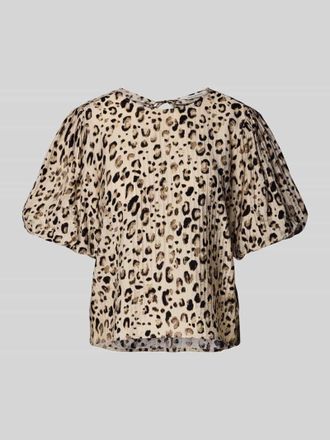 Moss Copenhagen Regular Fit Blusenshirt mit Strukturmuster Modell Alyona Vlora