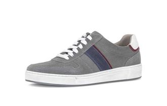 Gabor Baskets basses pour homme, doublure recycl&eacute;e, semelle int&eacute;rieure amovible, Ash Fjord Combi 21, 49.5 EU