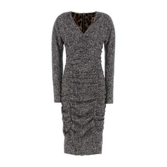 Dolce & Gabbana Damen, Kleider, Grau, MGr&ouml;&szlig;e