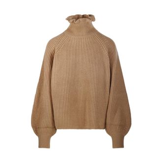Max Mara Damen, Strickwaren, Beige, XSGr&ouml;&szlig;e