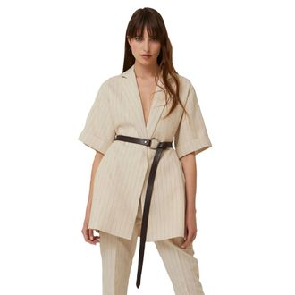 Dondup Damen, Jacken, Beige, SGr&ouml;&szlig;e