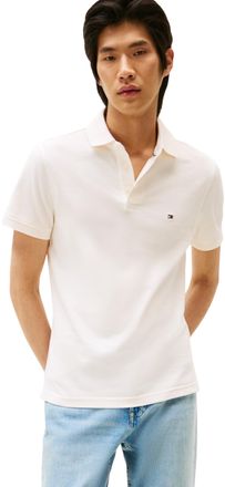 Tommy Hilfiger Herren 1985 Slim Polo MW0MW17771 S/S Polo, Gelb, XXL, Gelb (elfenbeinfarbenes Bl&uuml;tenblatt), XXL