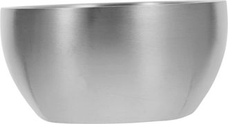 Cabilock Suppenschüssel Im Koreanischen Stil Tassen Aus Edelstahl Reisschüssel für Den Haushalt - Untere Schüssel