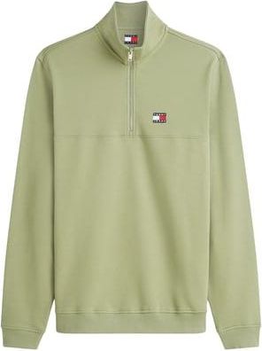 Tommy Hilfiger Sweat &agrave; col montant zipp&eacute; en coton