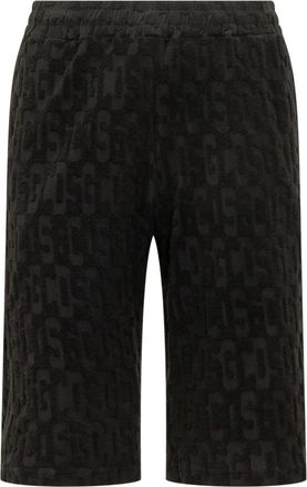 GCDS Gcds, Homme, Shorts, Noir, Taille: S Monogram Shorts