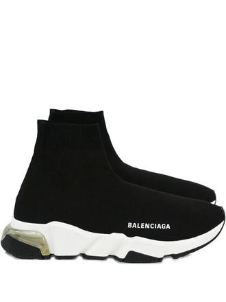 Balenciaga baskets Speed en maille - Noir
