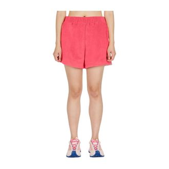 Moncler Terry Frottee Track Shorts - - Shorts - Damen - Rosa - S